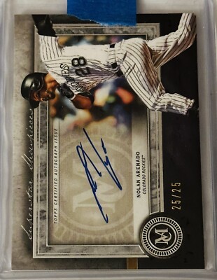 2020 TOPPS MUSEUM COLLECTION NOLAN ARENADO SUPERSTAR SHOWPIECES AUTO 25 ...