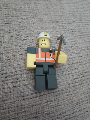 Roblox Series 1 Epic Miner Mini Figure By Jazwares No Code | eBay