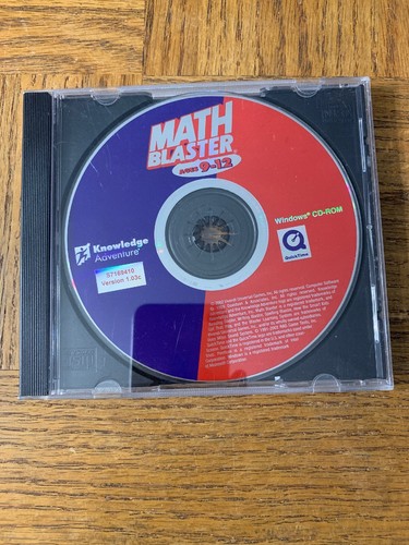 Math Blaster Ages 9-12 PC Game | eBay