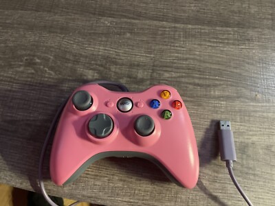 pink Xbox 360 Controller Wired | eBay