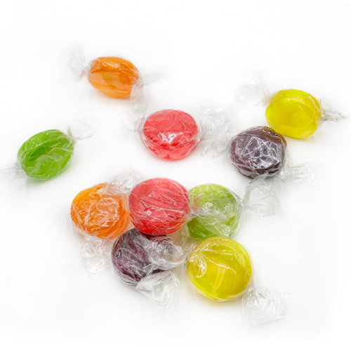 ASSORTED FRUIT Hard Candy Buttons 1 Lb – Bulk Candies, Individually ...
