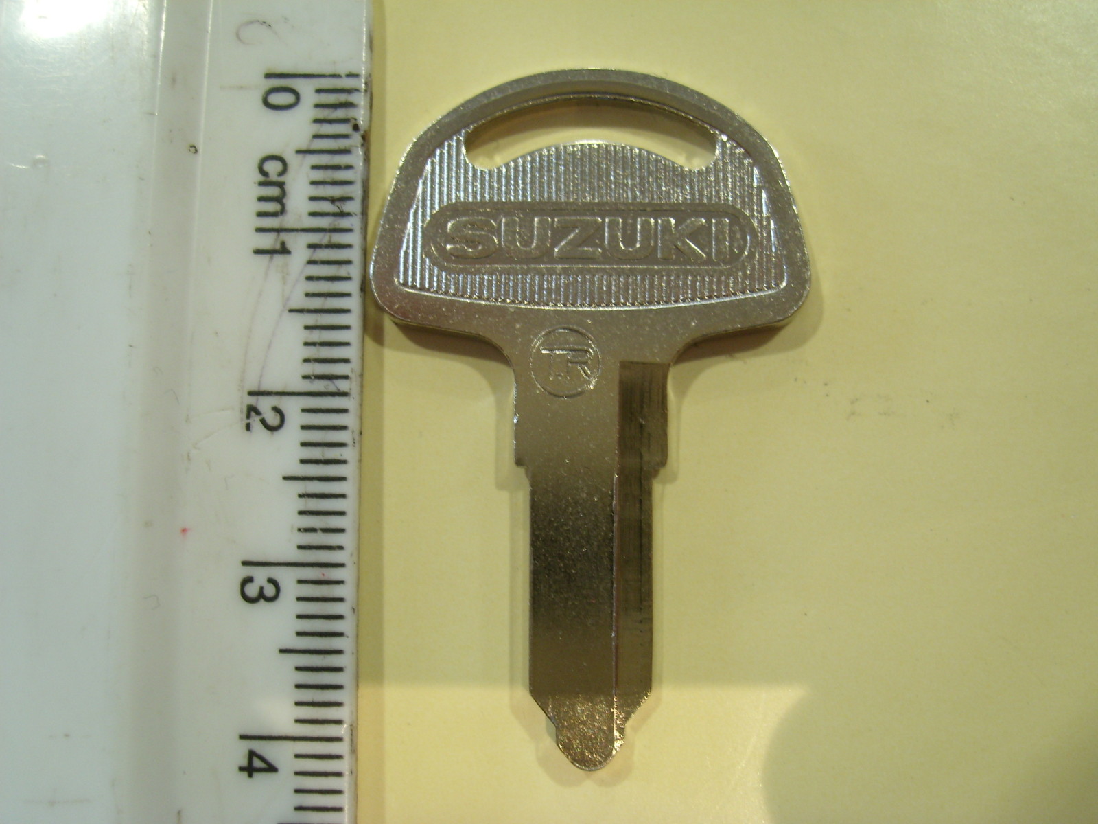 Genuine Suzuki Blank Key GT125 GT185 GT200 GT250 GT380 GT500 GT550 ...