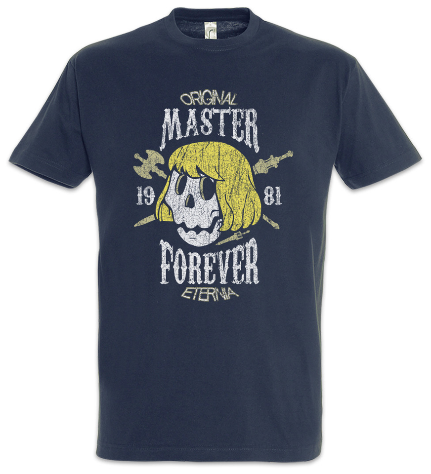 Master Forever T-Shirt Gaming Fun Games Gamer Skull Retro | eBay