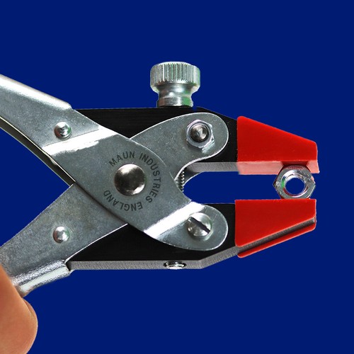 MAUN CLAMPING PARALLEL PLIER WITH PLASTIC JAW INSERTS 160 MM 4802-160 ...