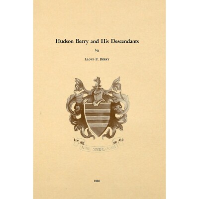 Hudson Berry and His Descendants | eBay