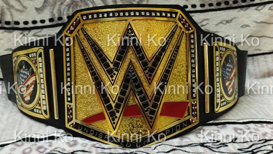 New undisputed championship Replica belt with Cody Rhodes Side Plate ...