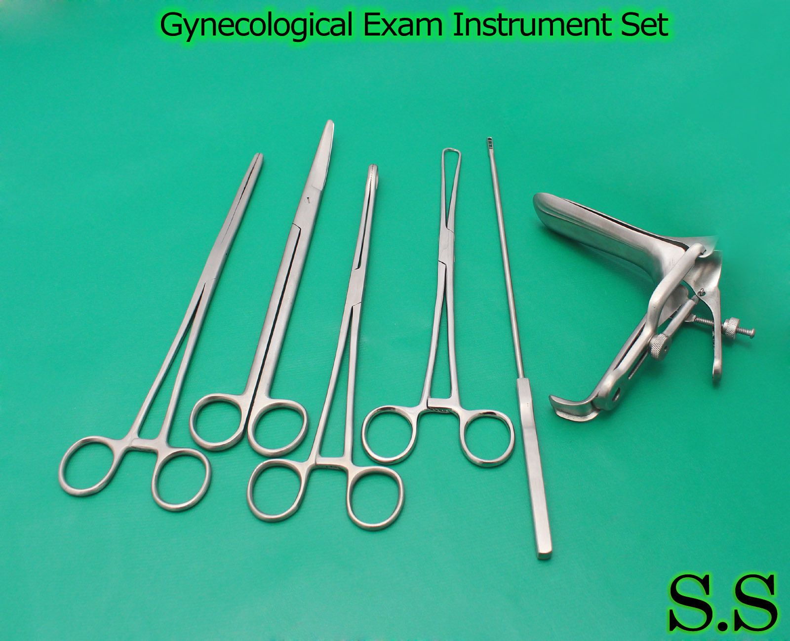Gynecological Exam Instrument Set Of 7 Surgical Obstetrical DS-889 | eBay