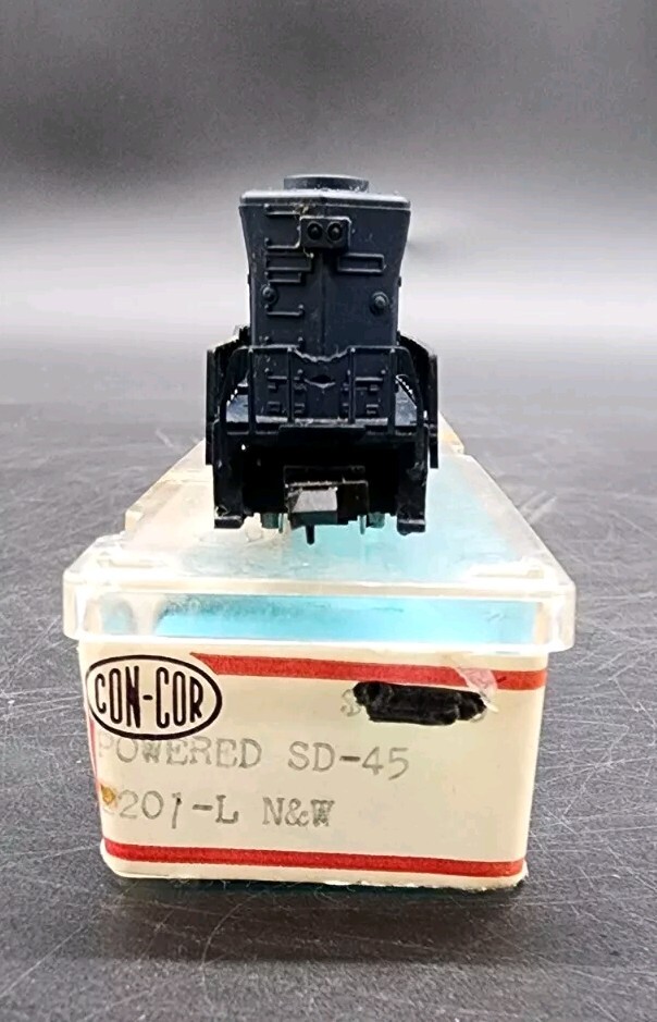 Con-cor N scale locomotive SD-45 2201-L Norfolk And Western Locomotive ...