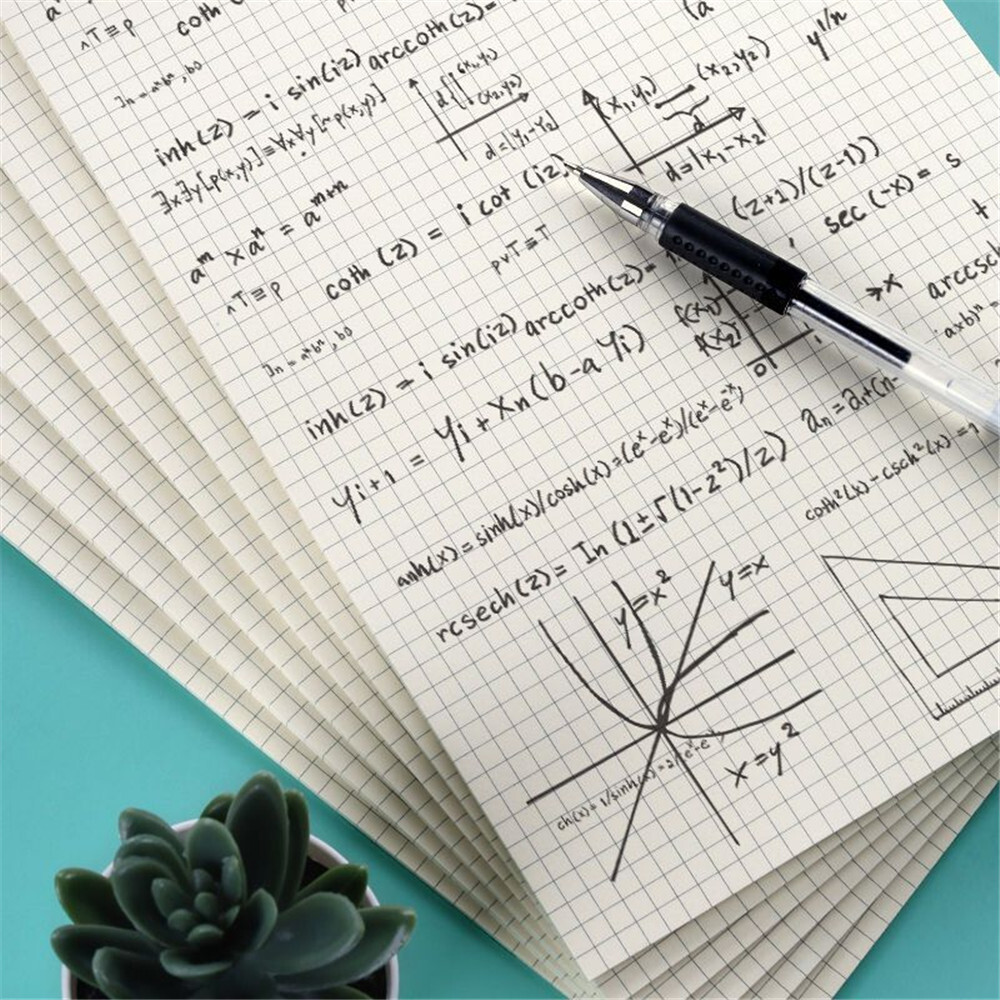 Multifunctional Square Sketch Paper Hand Painting Cute Grid Book Matrix ...