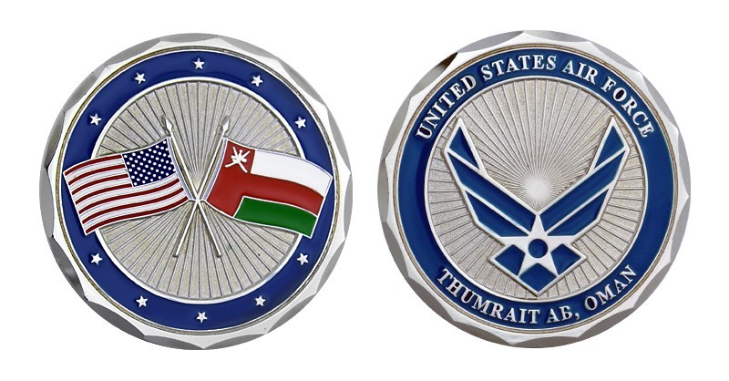 THUMRAIT AIR FORCE BASE OMAN AFB 1.75" CHALLENGE COIN | eBay