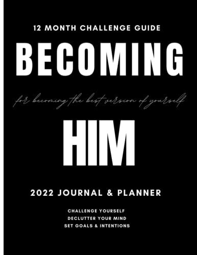 2022 Becoming Him Planner: For Becoming The Best Version Of... by Findley, Monae | eBay