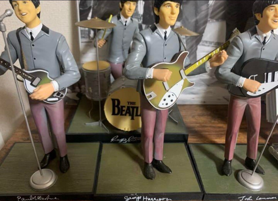 The Beatles Hamilton figure John Paul George Ringo 4set 1991 RARE from ...