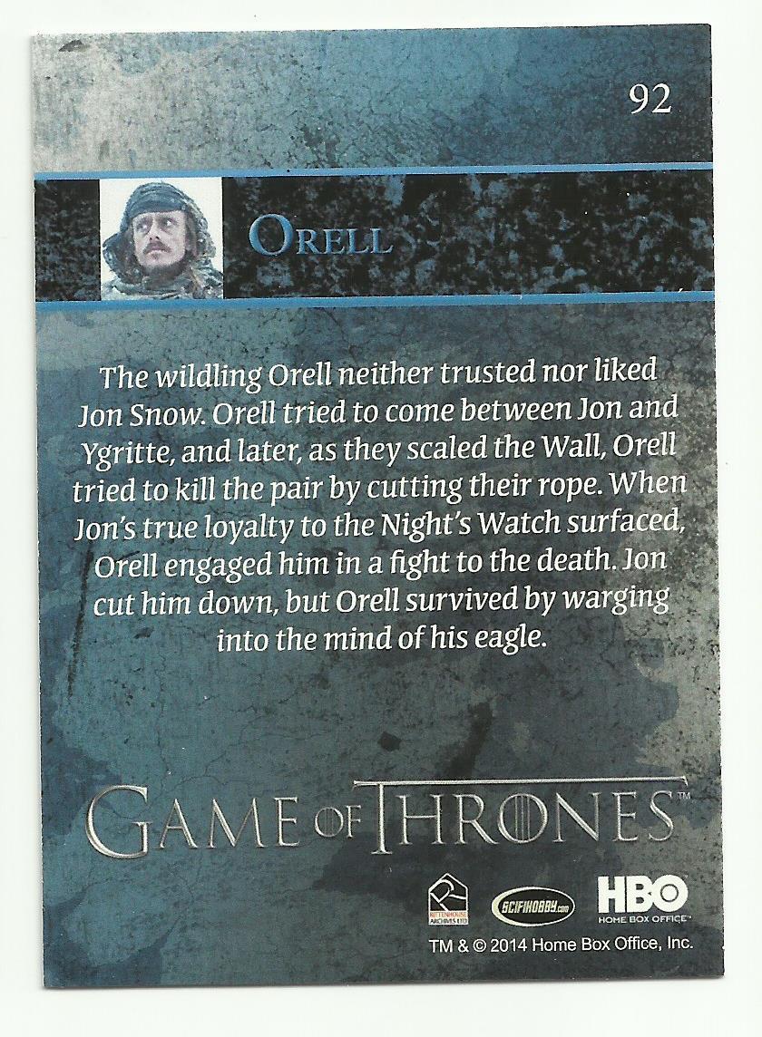 Orell Game Of Thrones Death