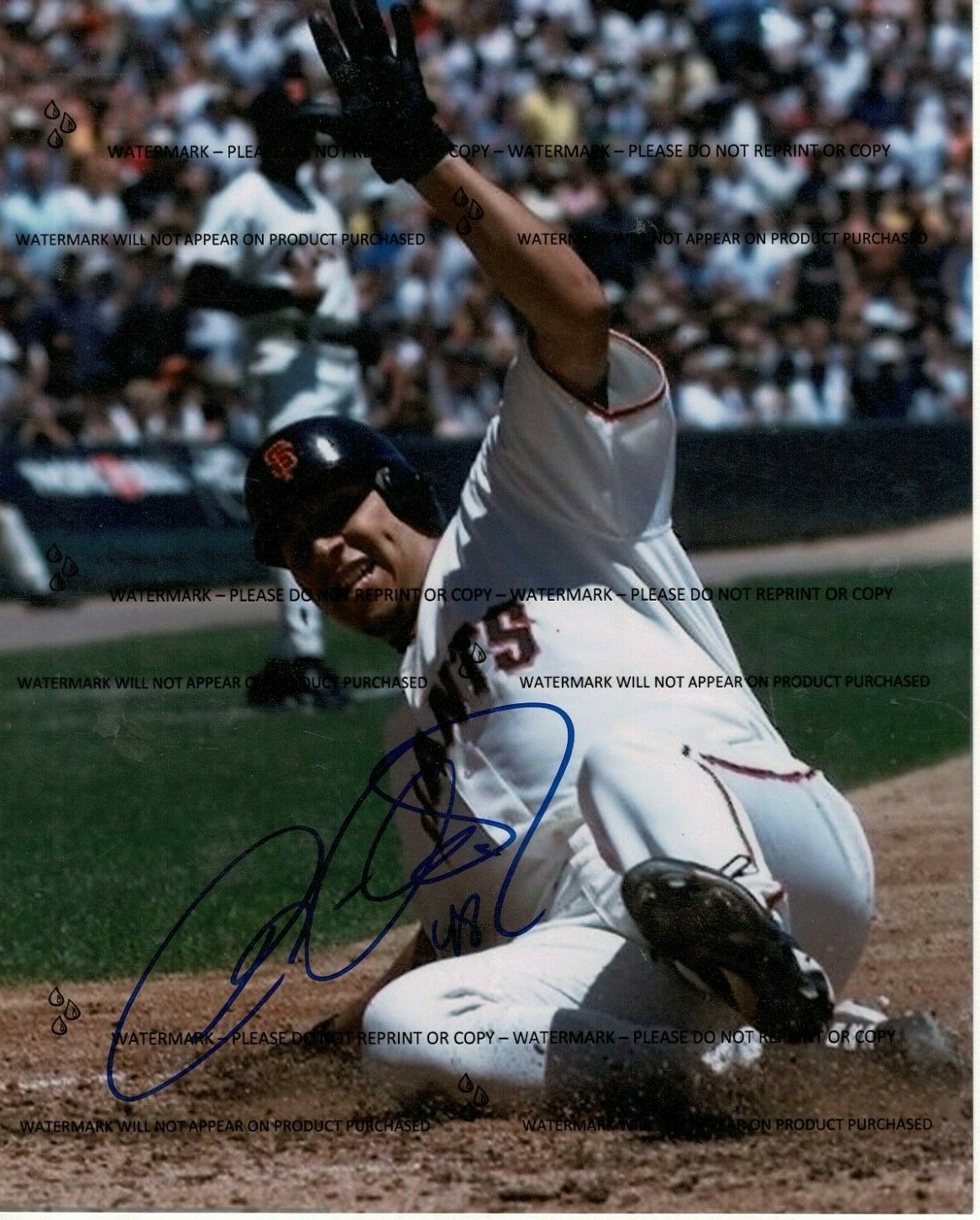 RUSS ORTIZ SIGNED AUTOGRAPHED 8x10 - San Francisco Giants - Atlanta ...