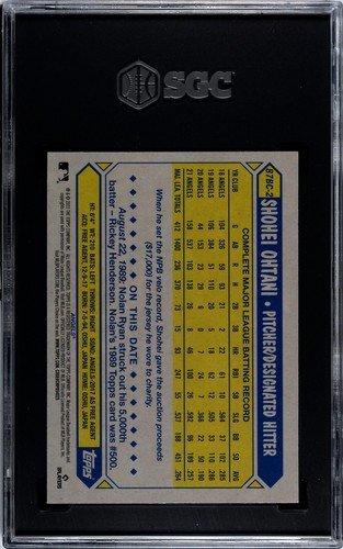 2022 Topps Chrome - 1987 Topps Baseball #87BC-2 Shohei Ohtani for sale ...