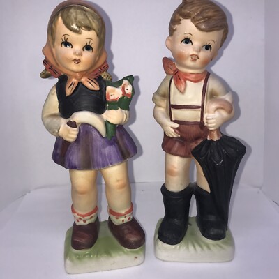 Japan Figurines Hummel Style. Vintage 8” | eBay