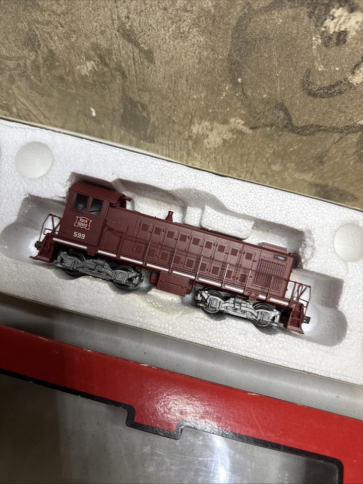 Atlas HO Scale RI Rock Island Alco S1 Diesel Locomotive Switcher #599 ...