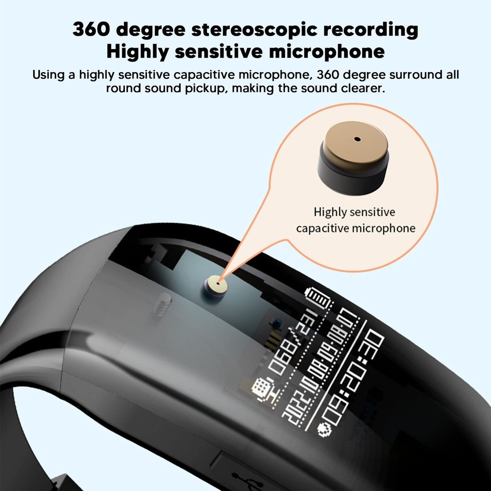 Digital Voice Recorder Watch, Sound Recording Device, Smart Watch ...