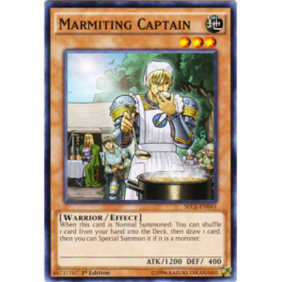 Marmiting Captain - SECE-EN043 - Common - 1st Edition x3 - Near Mint | eBay