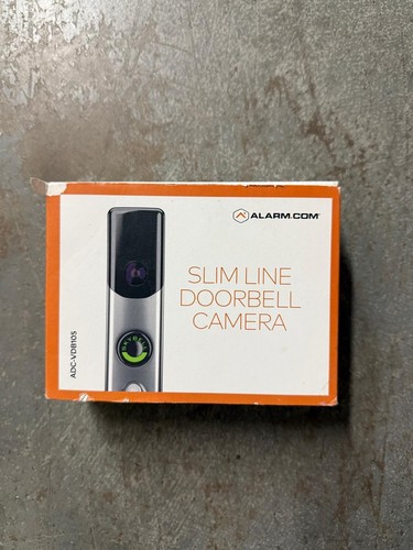 Alarm.com - ADC-VDB105 - Slim Line Doorbell Camera - Satin Nickel | eBay