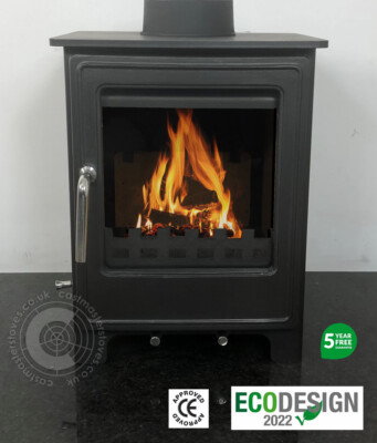 MultiFuel Log Burner, Wood Burning Stove CE Highly Efficient A+ECO ...