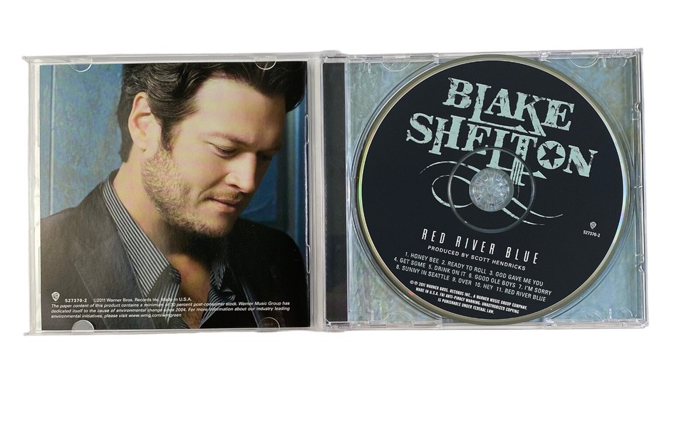 Blake Shelton: Red River Blue (CD, 2011 Warner Bros) Country ...
