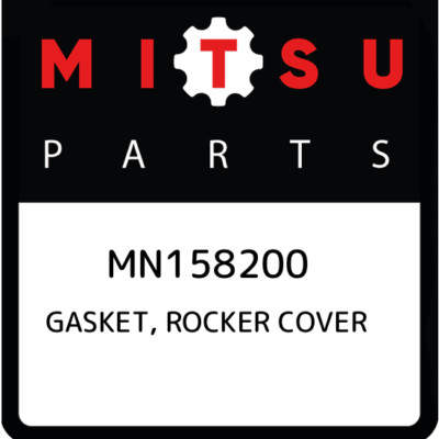 MN158200 Mitsubishi Gasket, rocker cover MN158200, New Genuine OEM Part ...