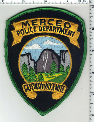 Merced Police (California) 2nd Issue Shoulder Patch | eBay