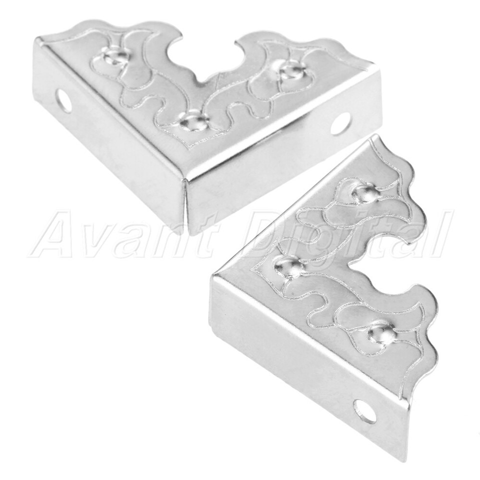 Hot Decorative Table Wood Chest Case Box Edge Corner Guards Protectors ...