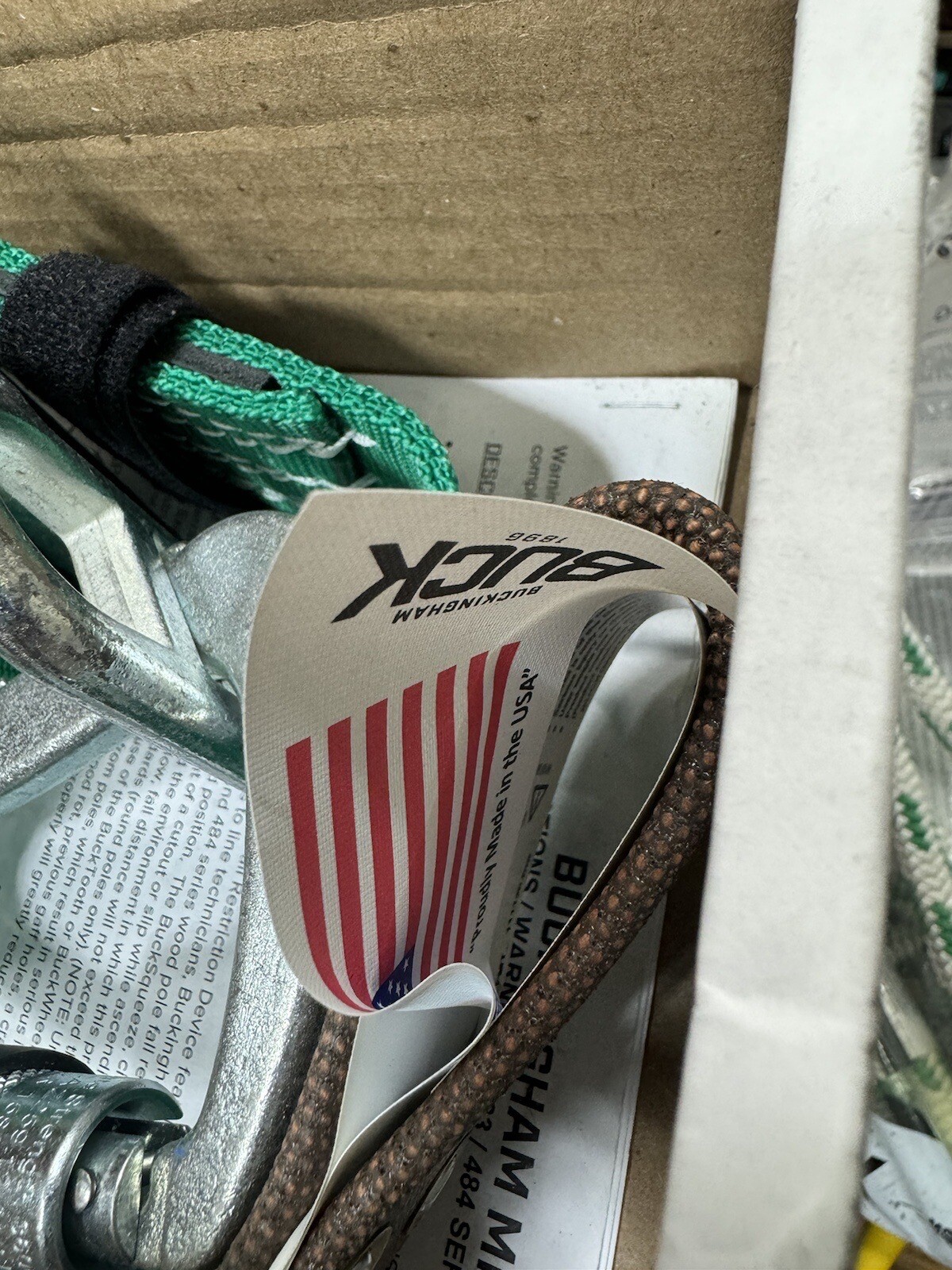 Buckingham 483D Bucksqueeze Lineman Fall Protection for sale online | eBay