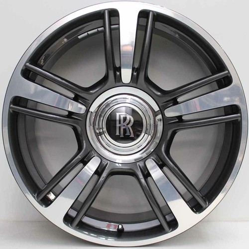 21 inch Genuine ROLLS ROYCE WRAITH / GHOST / DAWN POLISHED ALLOY WHEELS ...