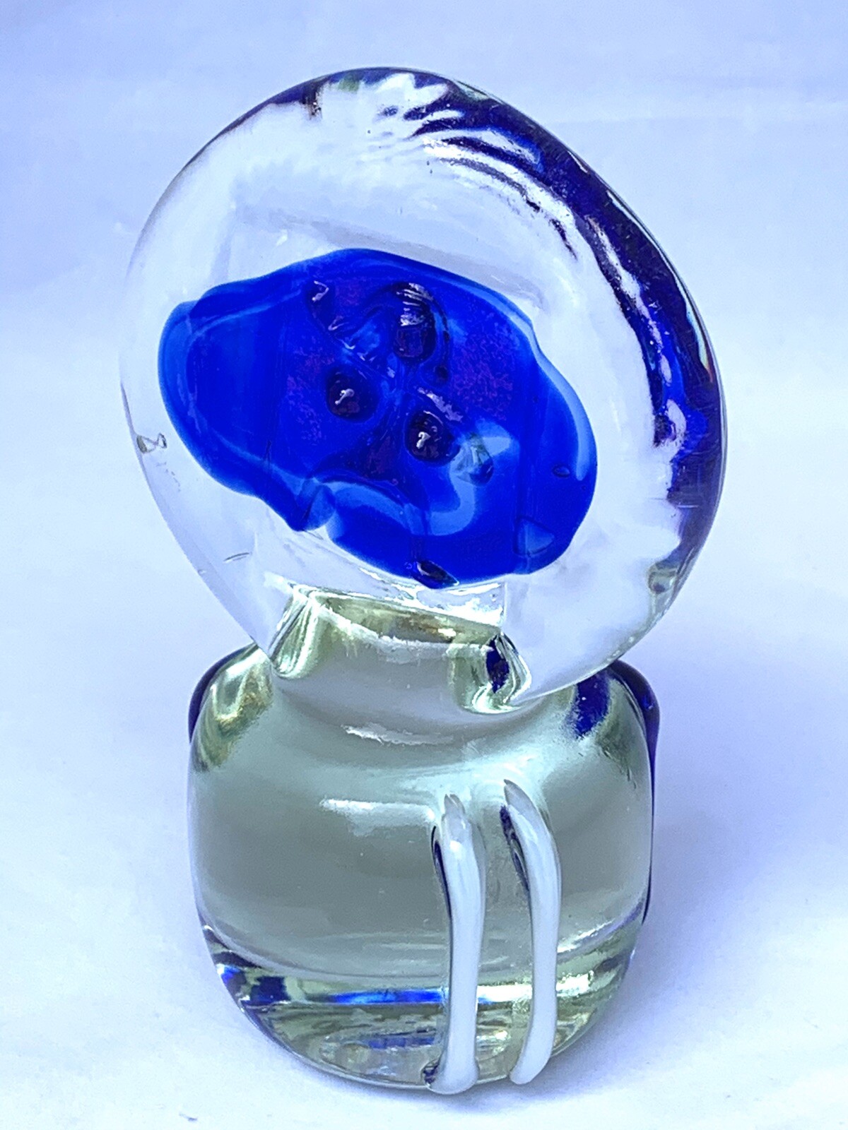 MCM Glass Sculpture Robert Willson worked w Barbini Murano also by ...