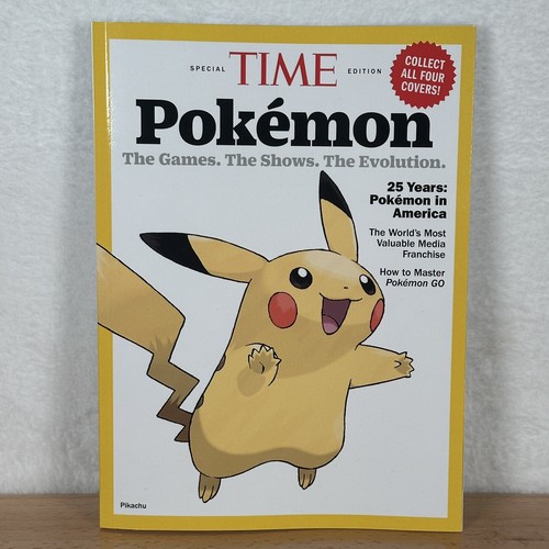 PIKACHU / POKEMON 25 YEARS IN AMERICA 2024 TIME Magazine Special ...