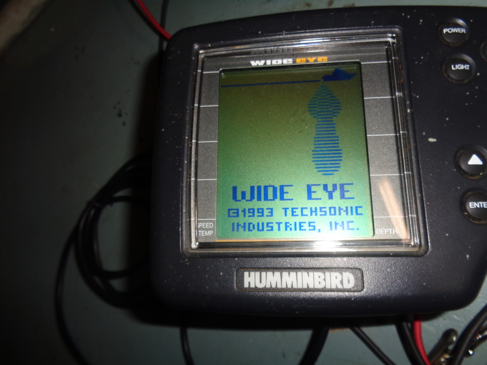 Humminbird Wide Eye Fishfinder Head UNIT ONLY- powers up, USA | eBay