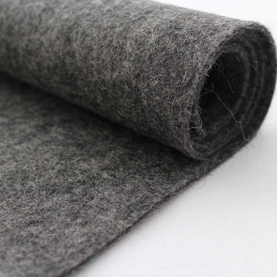 2mm thick 100% wool pressed felt per metre 90cm wide & small sheets ...