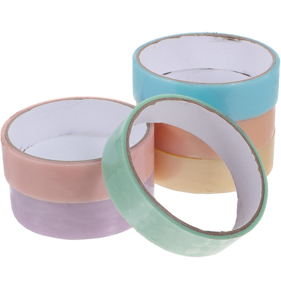 6 Rolls Sticky Ball Tapes Adhesive Tapes Decompression Tape Educational ...