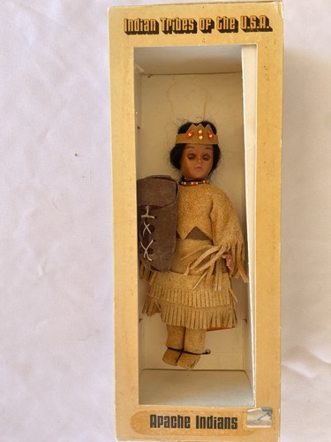 Vintage Native American Apache Indian Doll With Baby Handmade | eBay
