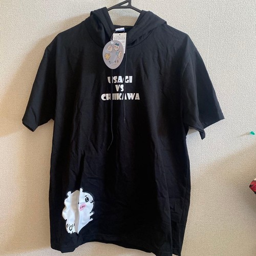 Chikawa USAGI VS CHIKAWA Black T-shirt M size | eBay UK