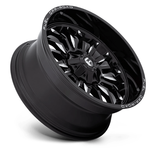 Fuel D795 Arc Gloss Black Milled 1-Piece Rim: 22x10, 6x135/6x139.7/6x5 ...