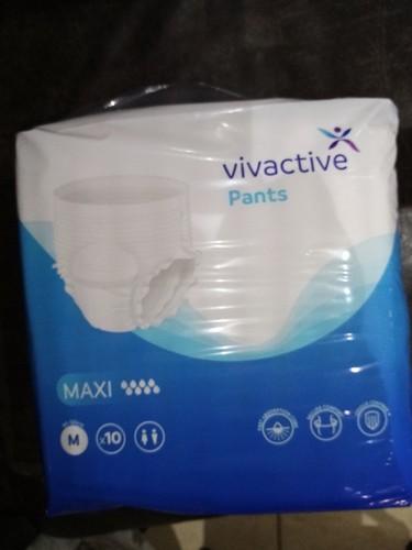 Vivactive Maxi Incontinence Pants Discreet Fit, M (80-120 cm), 8 packs ...