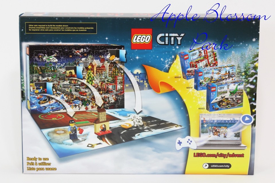 NEW Lego 2013 City ADVENT CALENDAR -Christmas Holiday Set 60024 Xmas ...