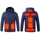 Electric USB Jacket Heated Vest Thermal Heating Coat Men Women Winter ...