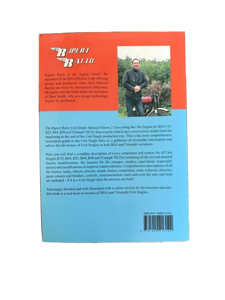 Rupert Ratio Unit Single - Everything But The Engine BSA C15 B25 B40 ...
