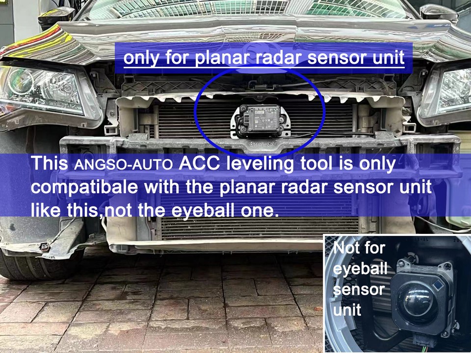 ADAS Calibration Radar Angle Leveling Tool ACC Radar Sensor Positioning ...