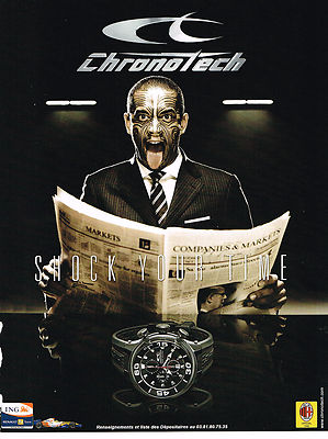 PUBLICITE ADVERTISING 094 2008 CHRONOTECH collection montres RENAULT ...
