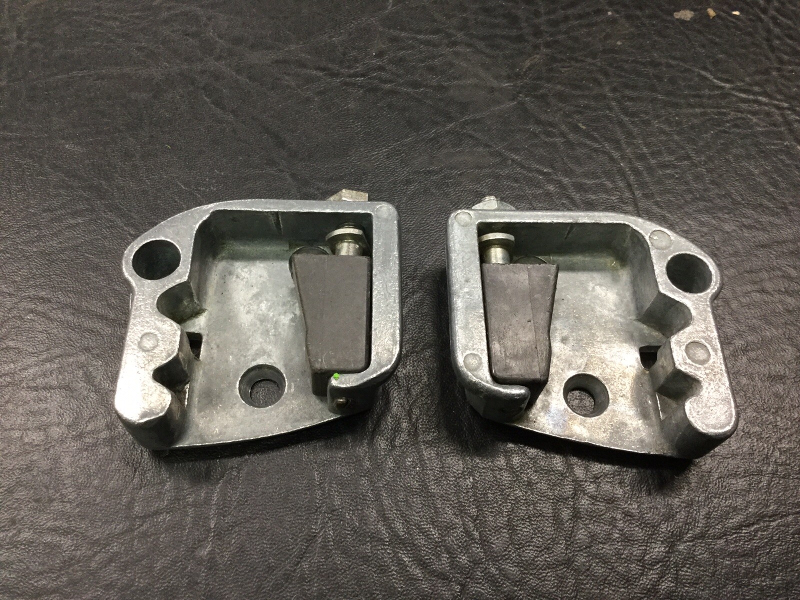 VW Beetle Door Latch Striker Plates 62-66 Used German #15 | eBay