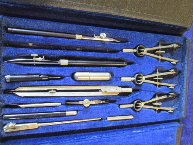 Vtg Dietzgen Germany US Zone Construction Drawing Drafting Tools ...