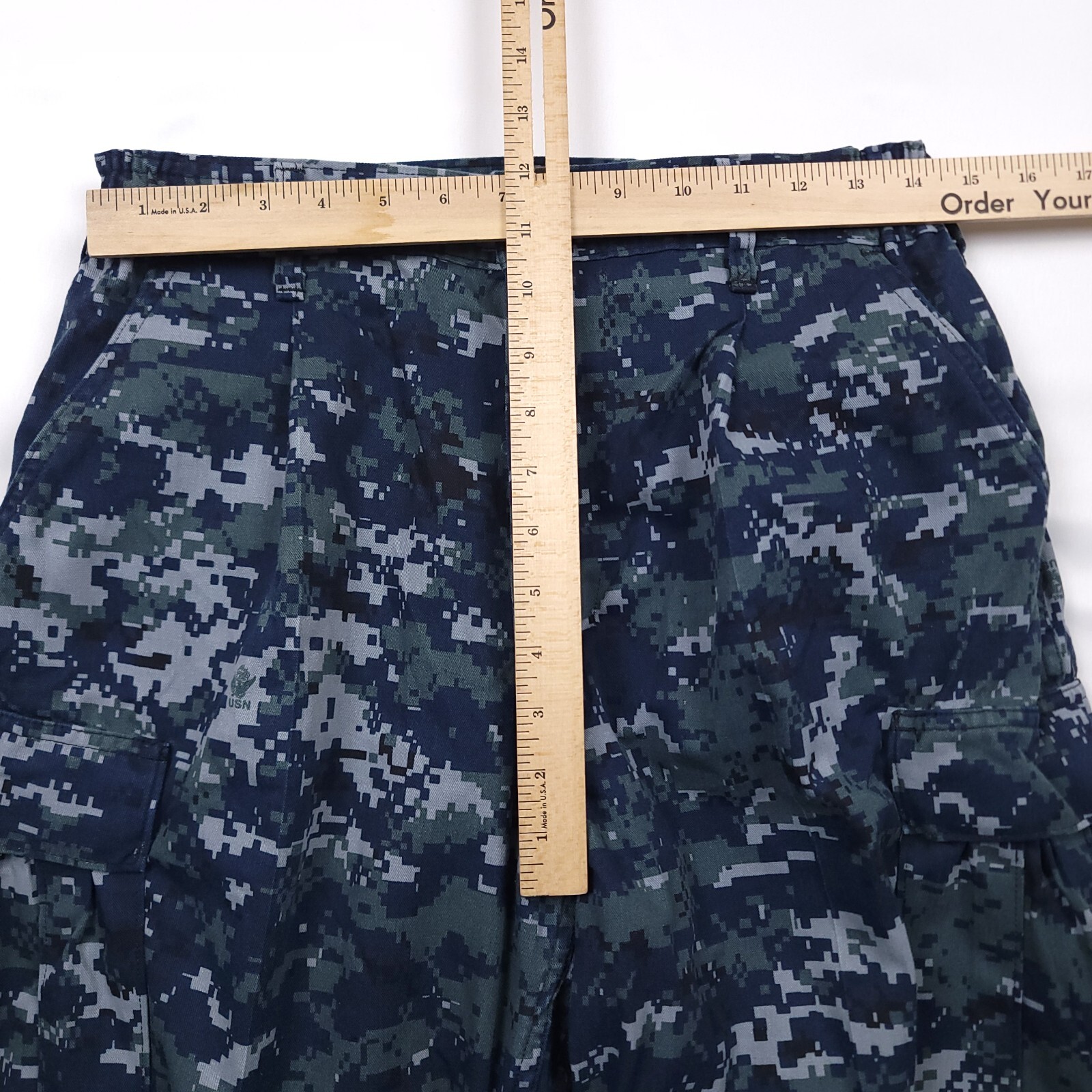 US NAVY Digital Camo Cargo Pants Working Trousers 33 … - Gem