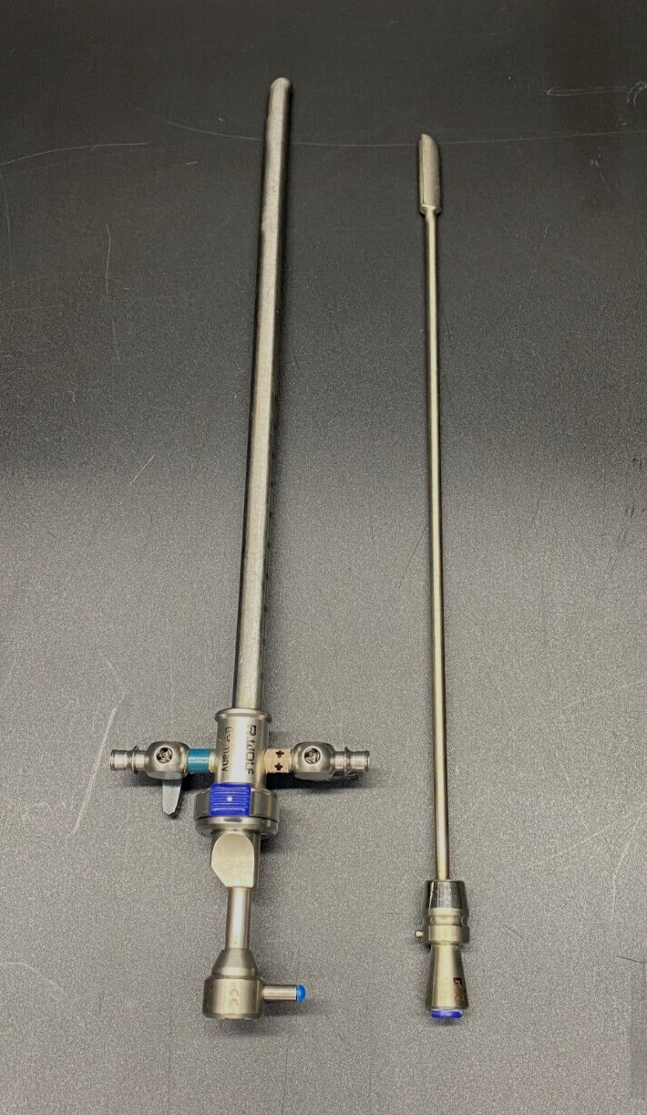 R. Richard WOLF SHEATH 8650.0445 Cystoscope Urethroscope 2 Valves 21FR ...