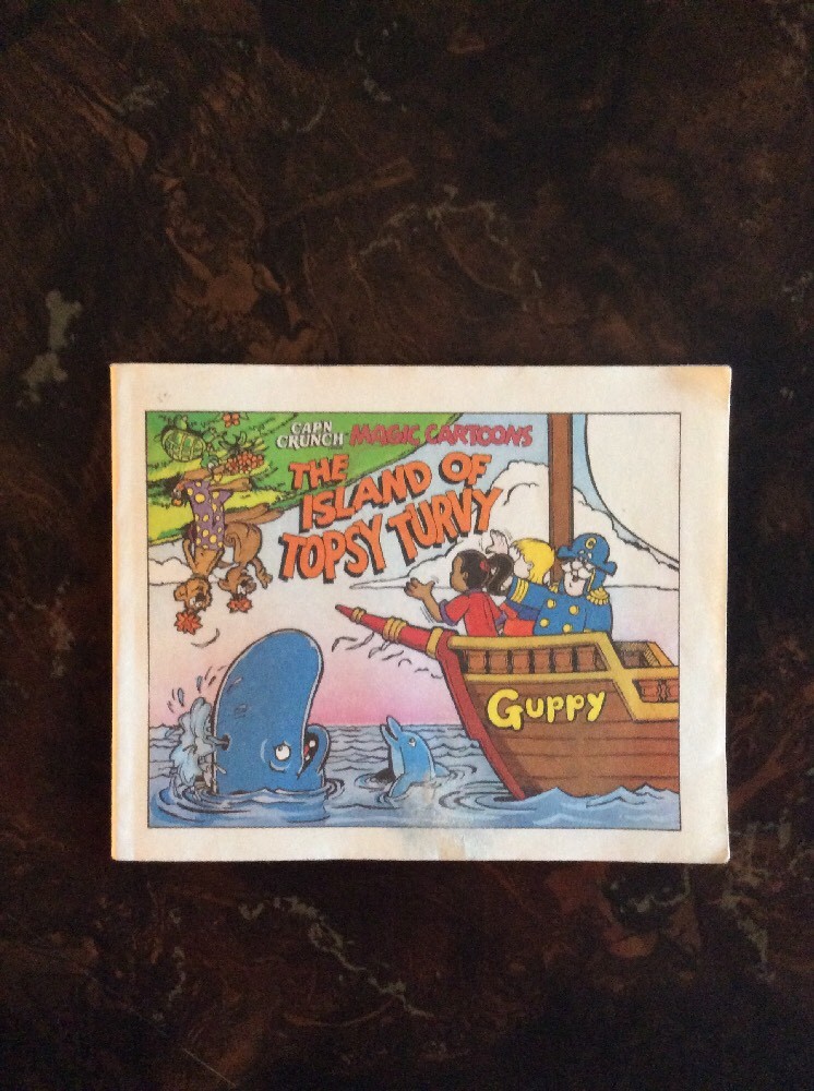 CAP'N CRUNCH MAGIC CARTOONS COMIC “the Island of Topsy Turvy” 1992 | eBay